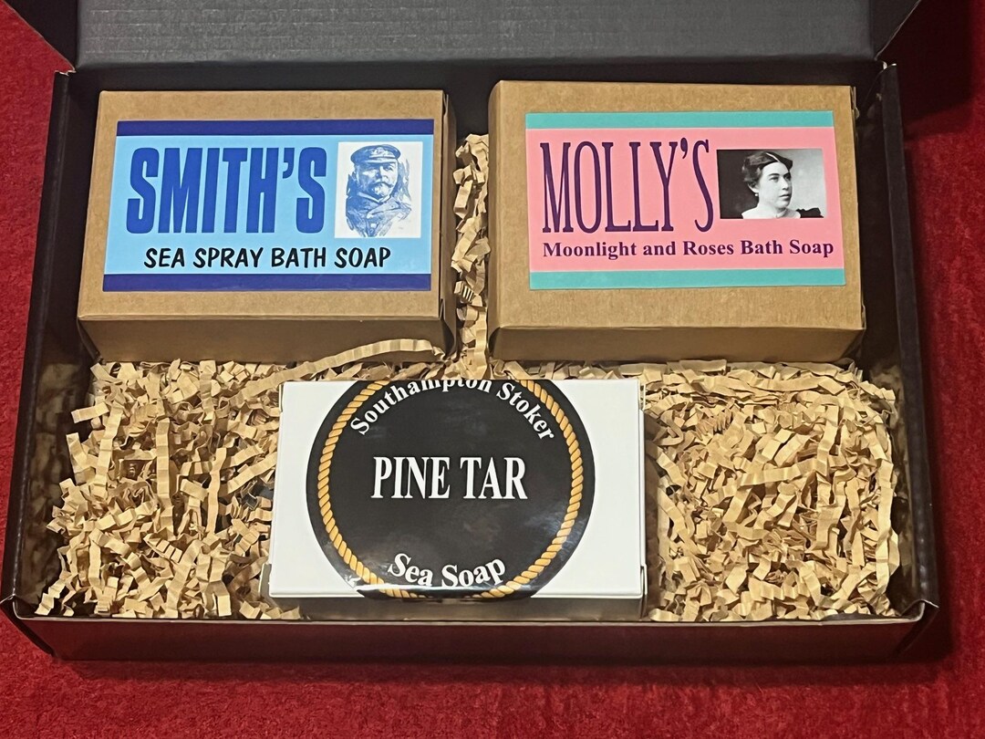Titanic Themed Bath Soap | All Natural Triple Scrub Luxury Soap Gift ...