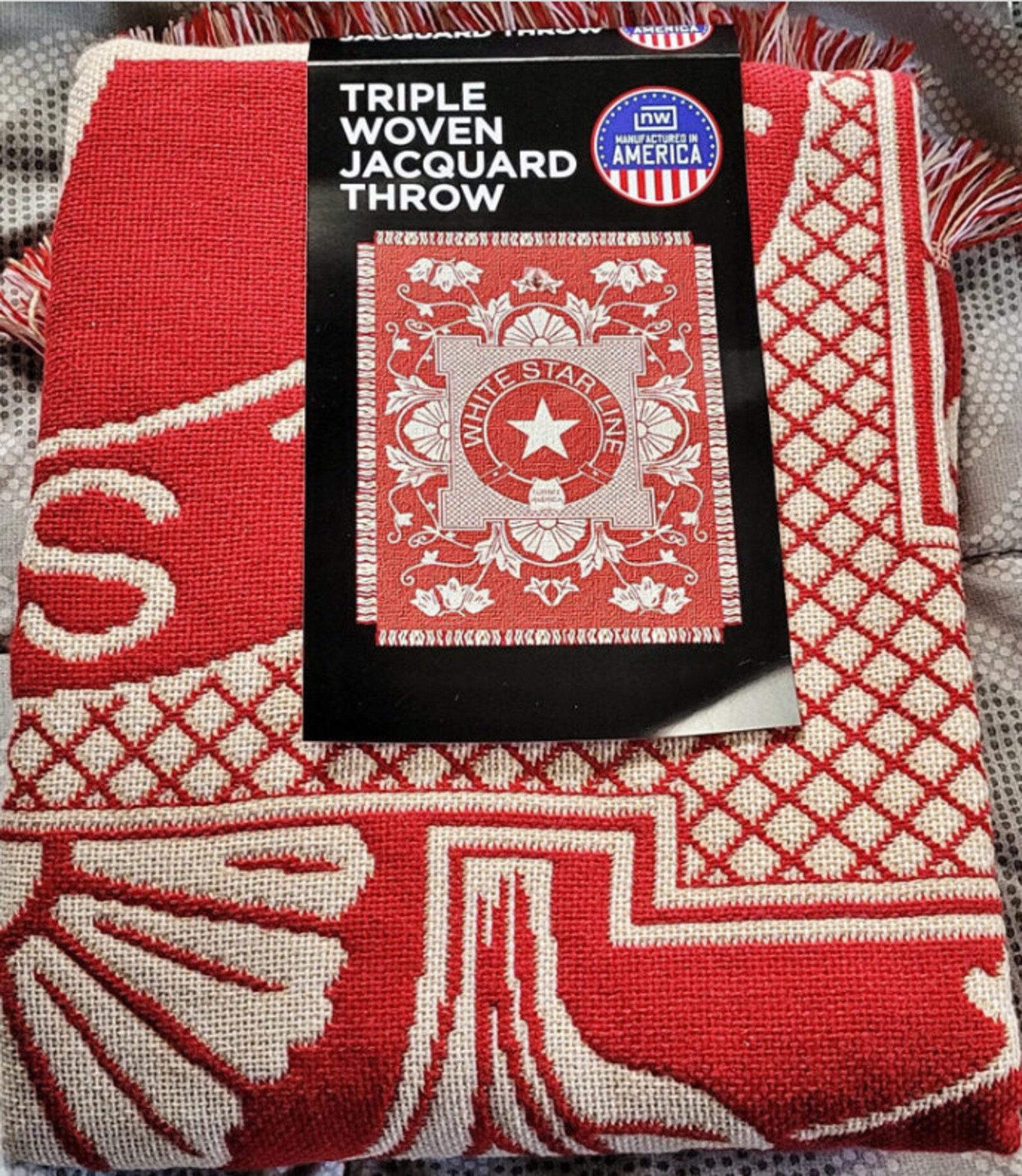 White Star Line RMS Titanic 3rd Class Woven Steerage Blanket/ - Etsy