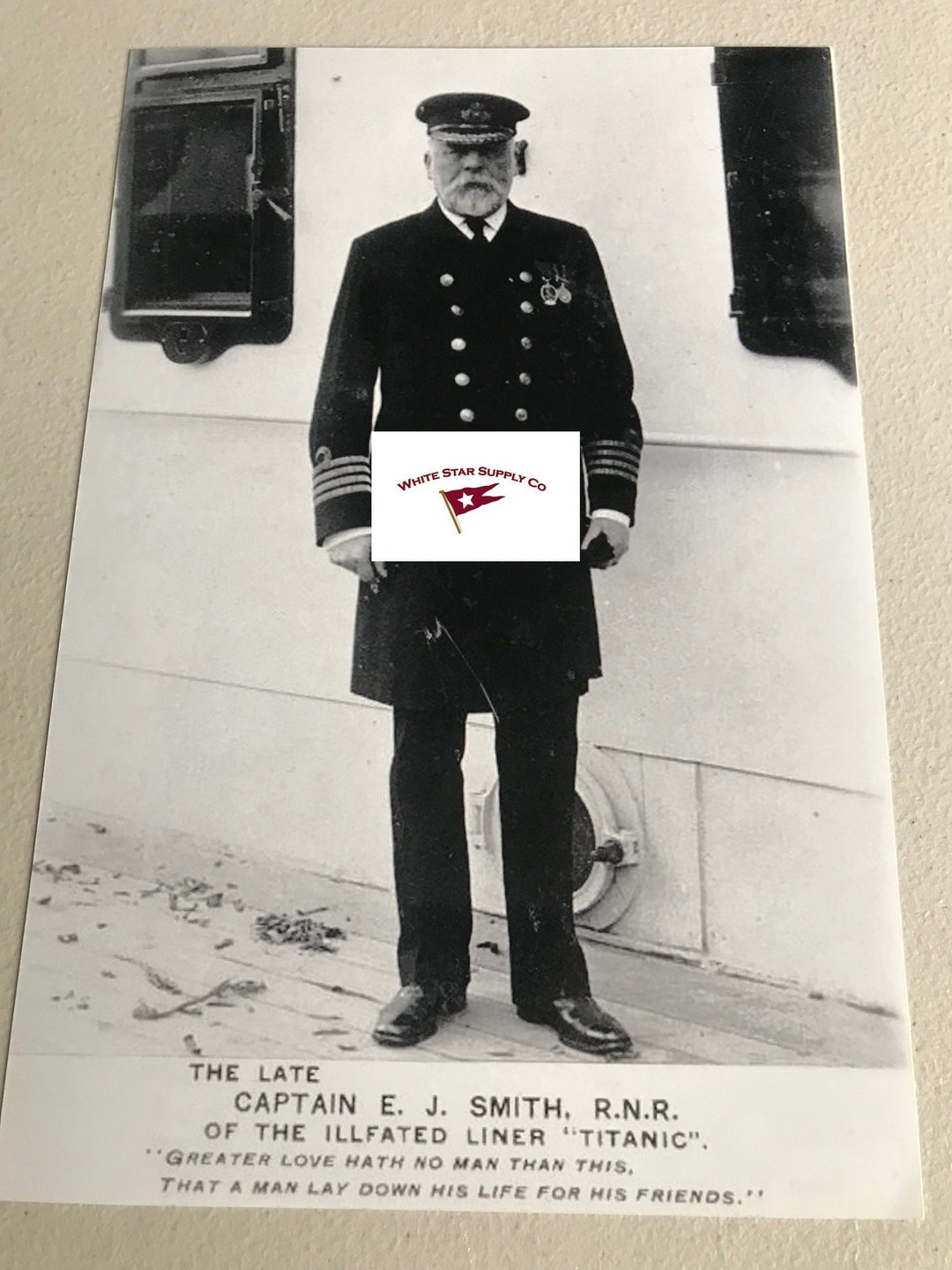 Captain Edward John Smith, RD, RNR RMS Titanic, the Millionares Captain ...