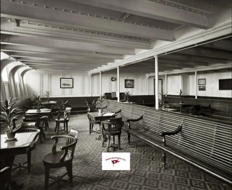 RMS Olympic Titanic Sister Third Class Steerage Collection Set of 4 ...
