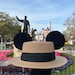 Straw Sun Hat With SEWN ON Sturdy Mouse Ears Inspired by Mickey - Etsy