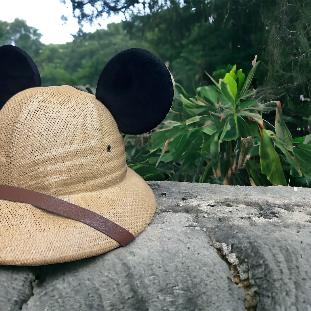 Safari Hard Hat Inspired by Disney Animal Kingdom Mickey With HAND SEWN ...