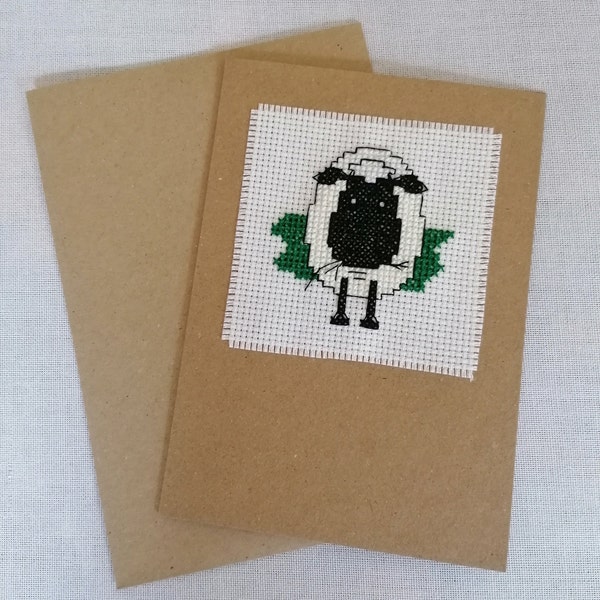 Cross Stitch Sheep - Etsy