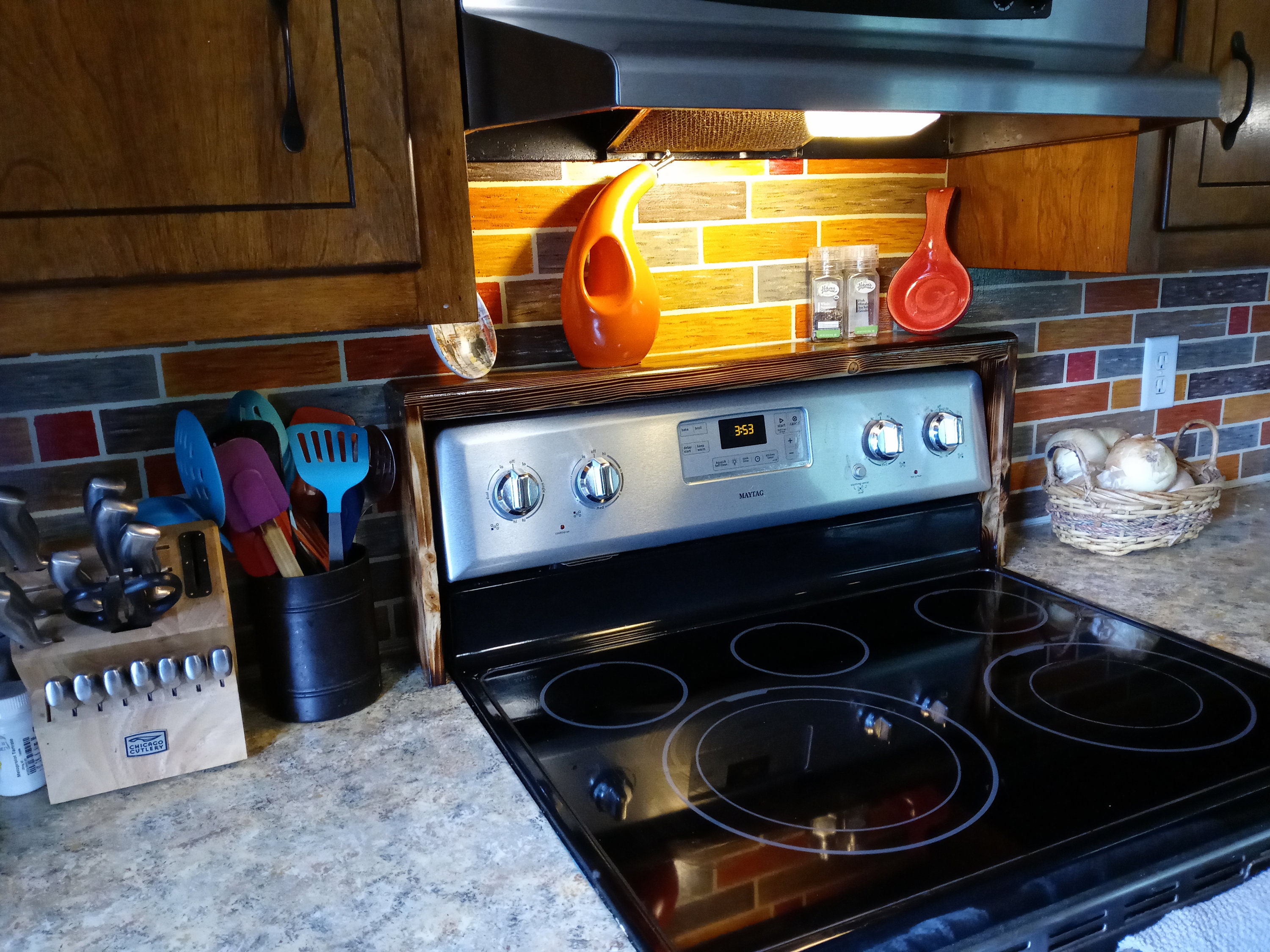 Oven Rack Behind Oven Shelve Oven Spice Rack - Etsy.de