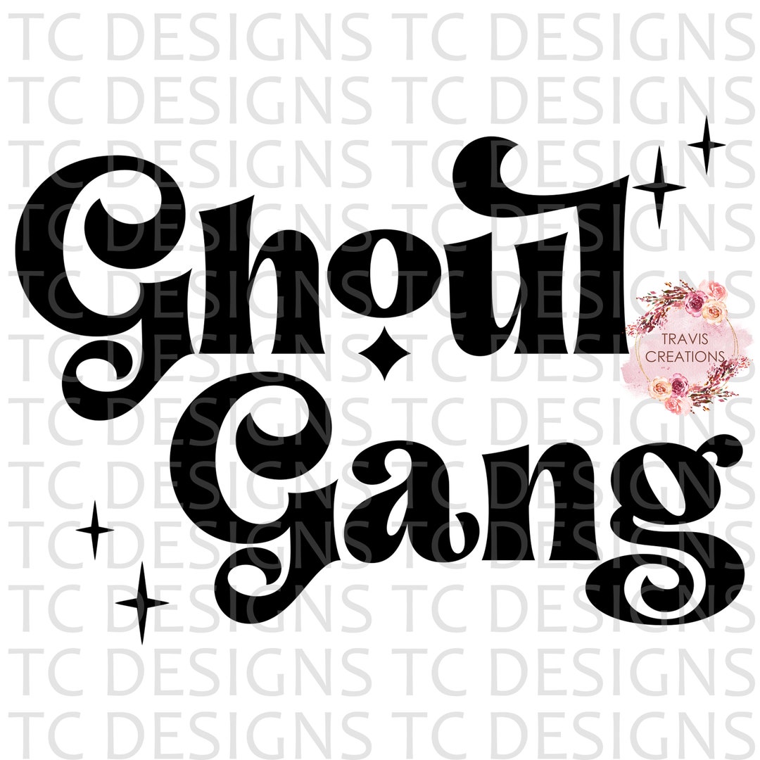 Ghoul Gang SVG, Ghoul Gang PNG, Halloween Svg, Halloween SVG, Halloween ...