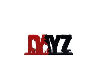 Dayz 3D Printed Logo Game - Etsy