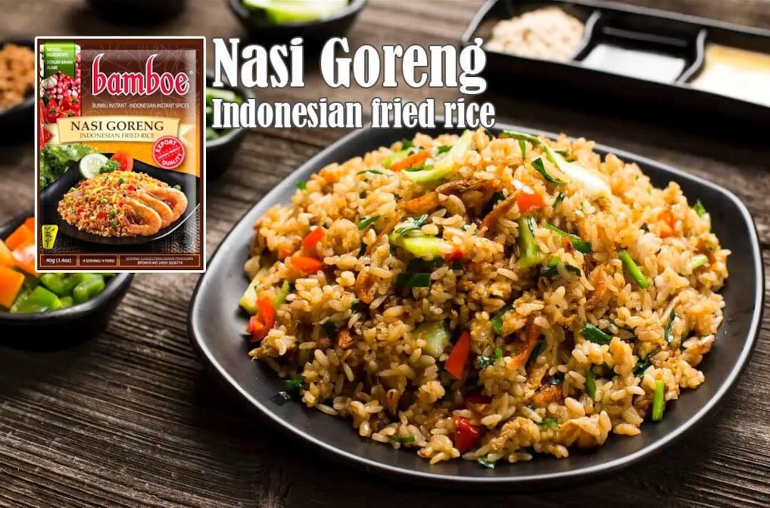 Original Nasi Goreng - Bamboe Instant Spices Seasoning Indonesian Fried ...