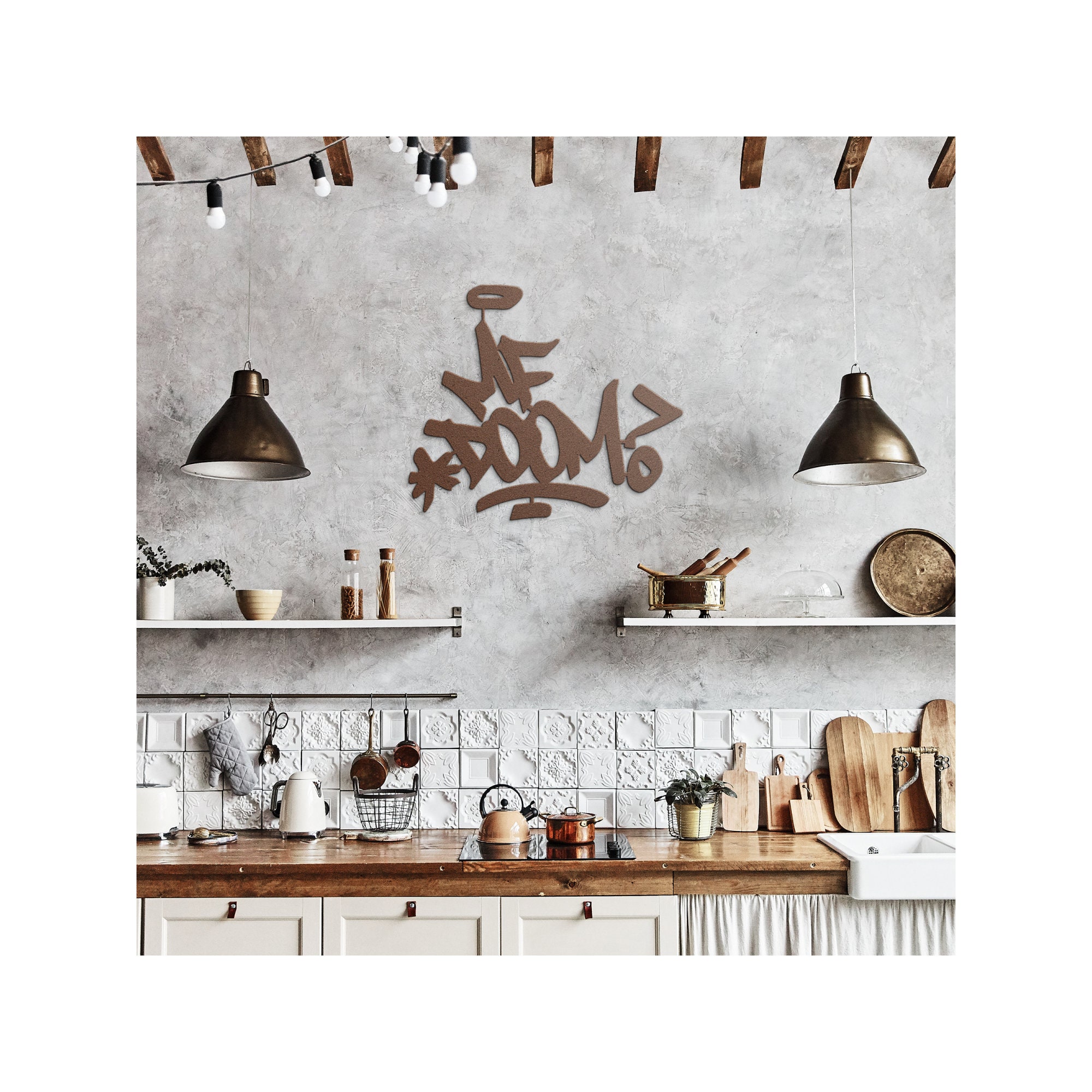 MF DOOM Signature Logo Die-cut Metal Premium Wall Art Sign - Etsy