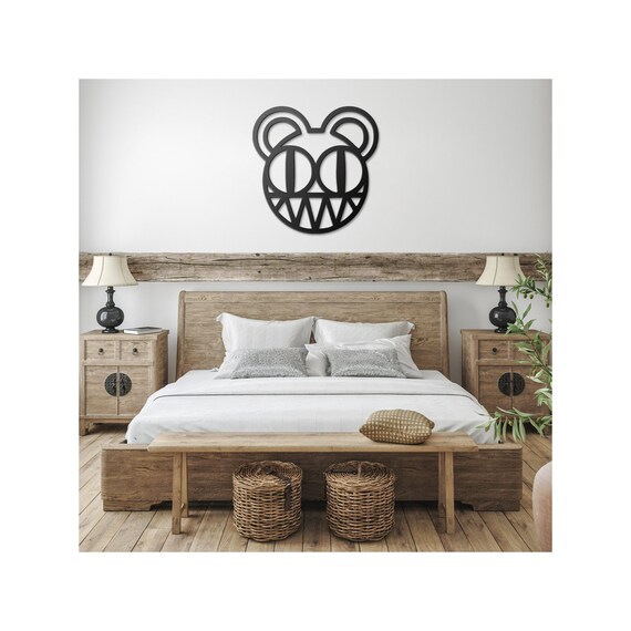 Radiohead Bear Logo Die-cut Metal Premium Wall Art Sign - Etsy