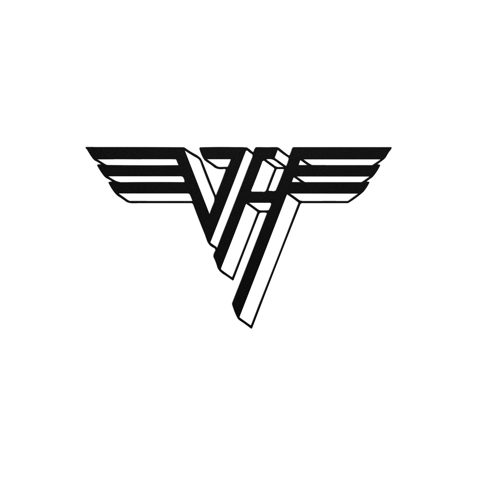 Van Halen VH Wings Logo Die-cut Metal Premium Wall Art Sign - Etsy