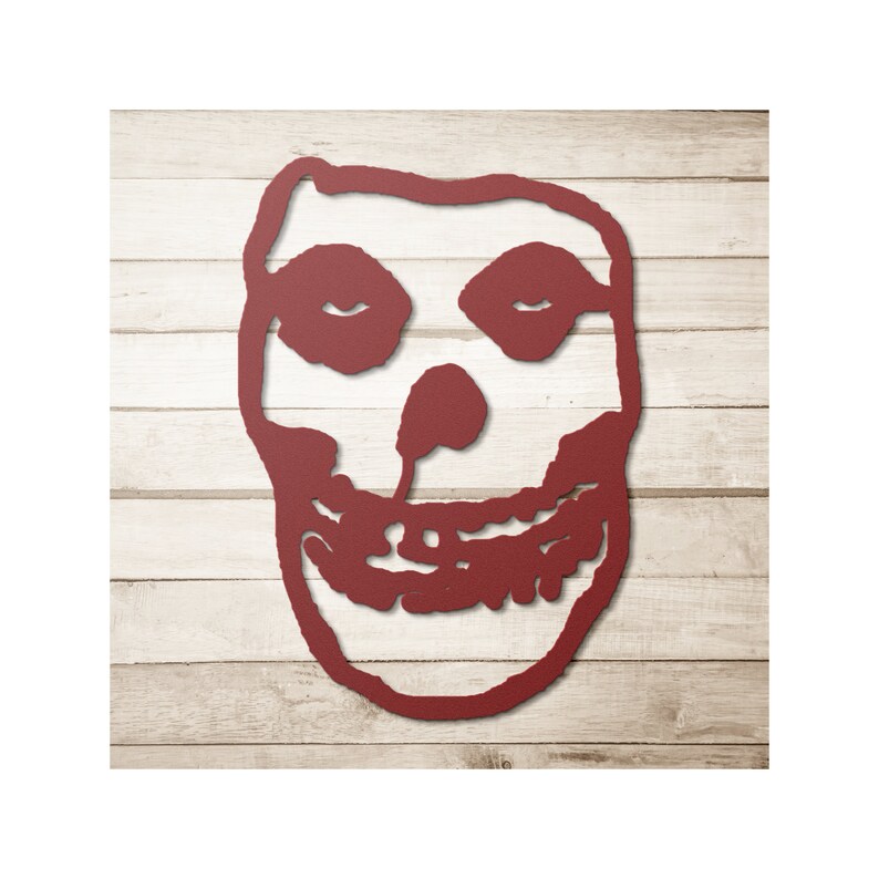 Misfits Skull Logo Die-cut Metal Premium Wall Art Sign - Etsy