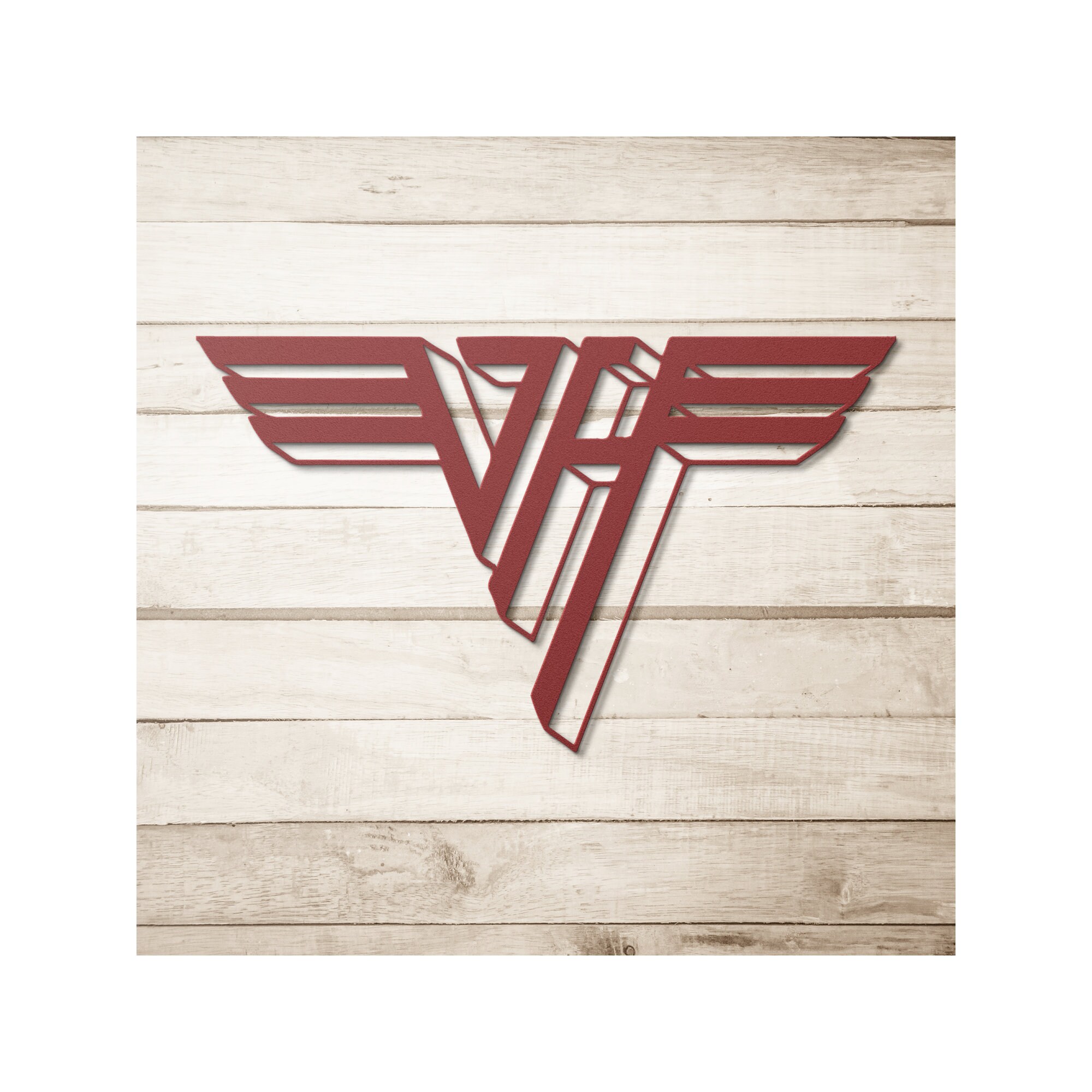 Van Halen VH Wings Logo Die-cut Metal Premium Wall Art Sign - Etsy