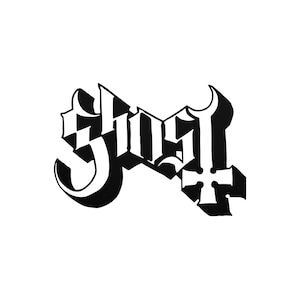 Ghost Band Logo Die-cut Metal Premium Wall Art Sign - Etsy