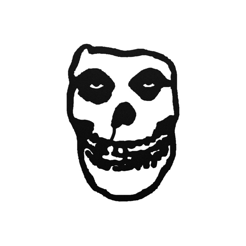 Misfits Skull Logo Die-cut Metal Premium Wall Art Sign - Etsy