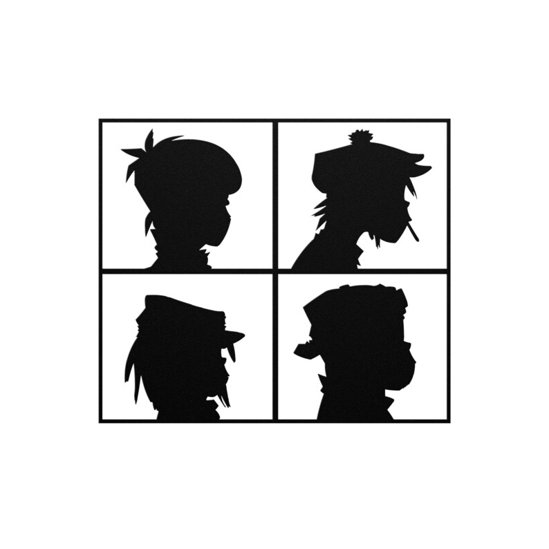 Gorillaz Demon Days Logo Die-cut Metal Premium Wall Art Sign - Etsy