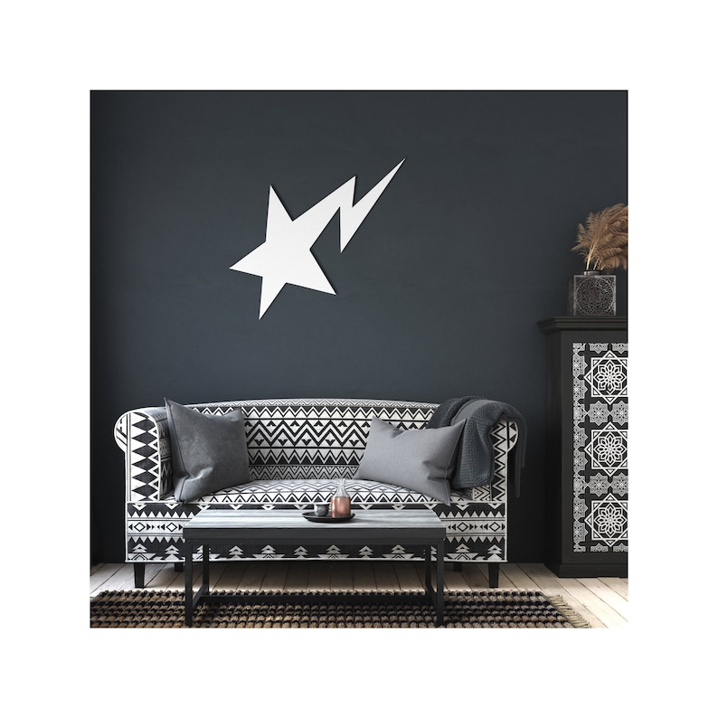 Bape Bapesta Star Logo Die-cut Metal Premium Wall Art Sign - Etsy