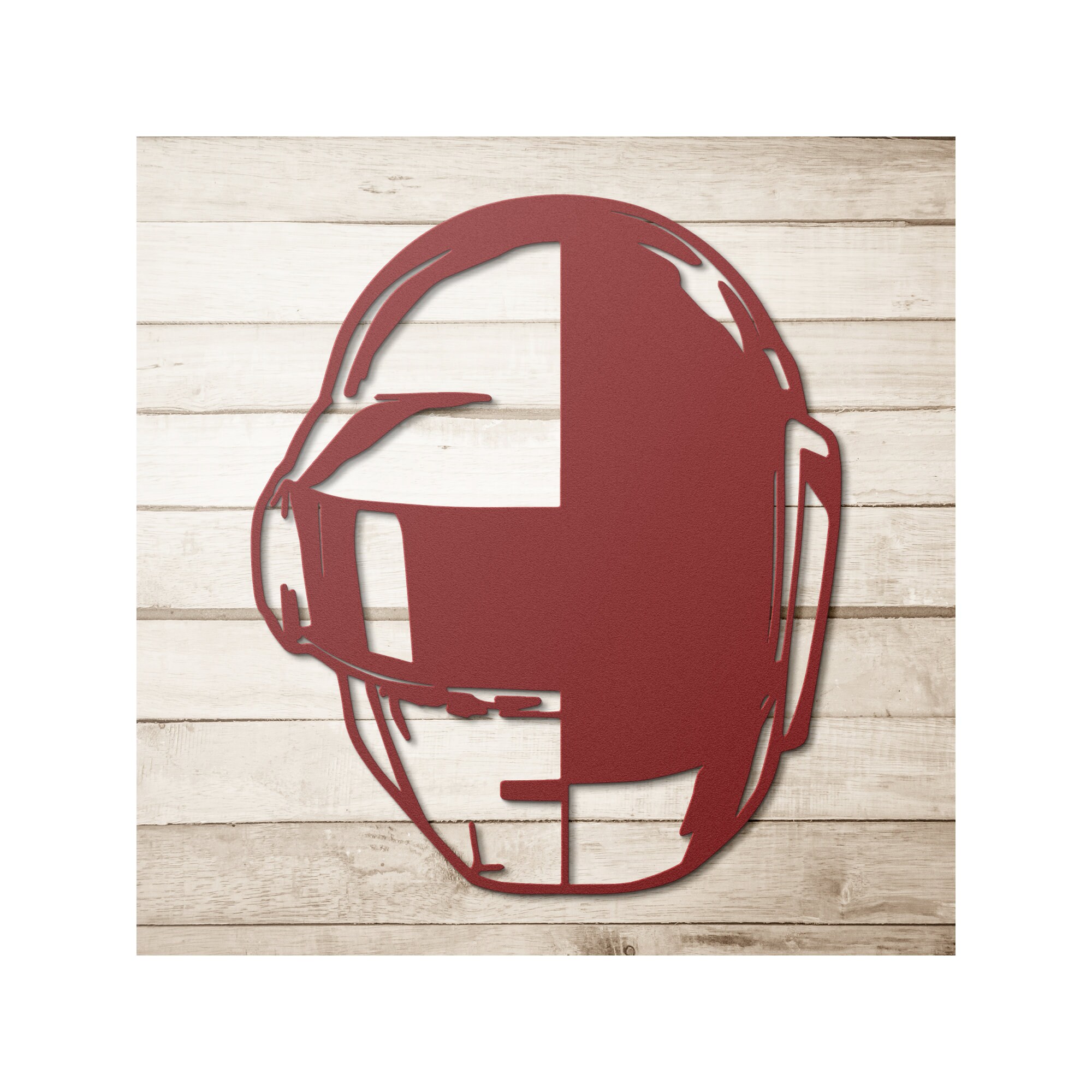 Daft Punk RAM Mask Logo Die-cut Metal Premium Wall Art Sign - Etsy