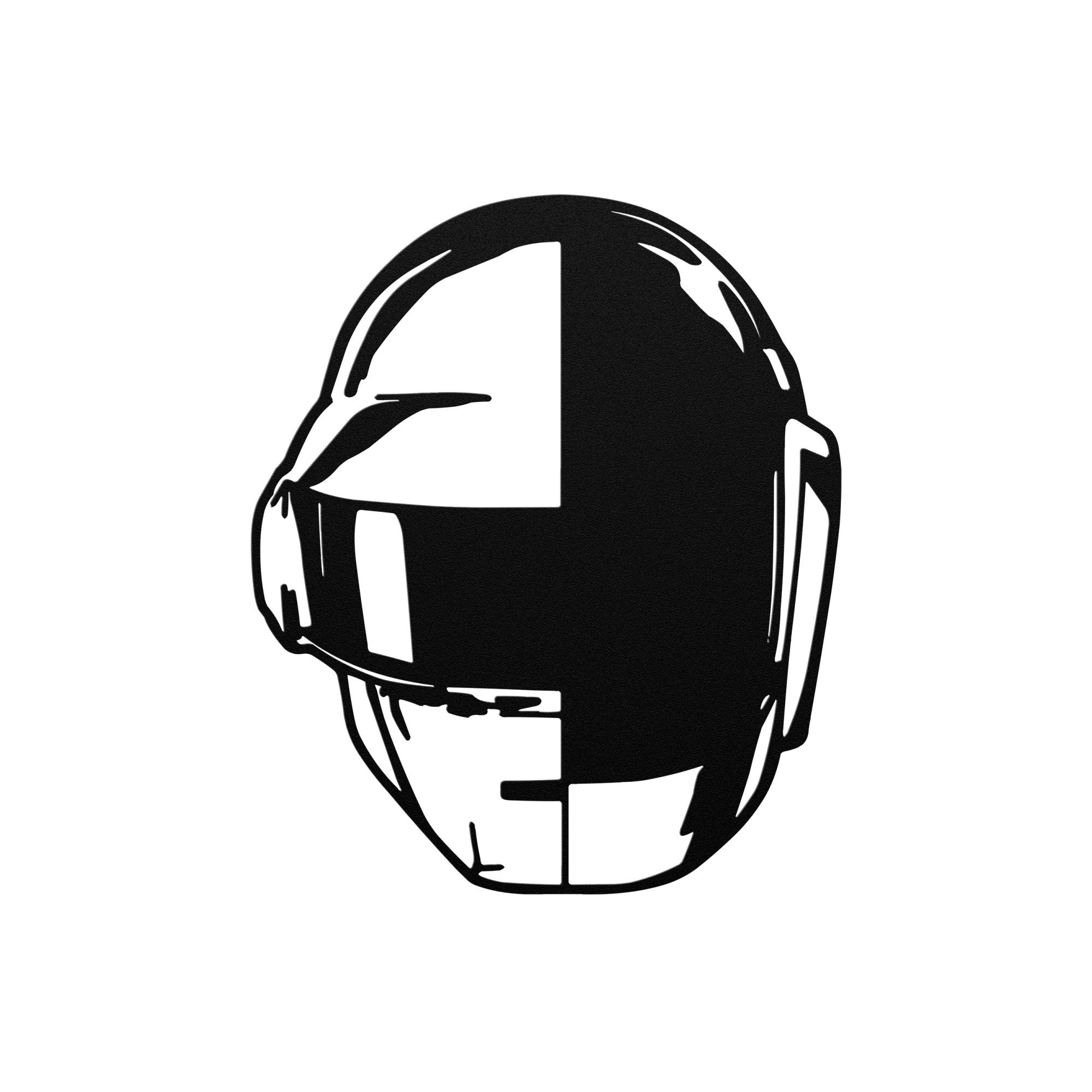 Daft Punk RAM Mask Logo Die-cut Metal Premium Wall Art Sign - Etsy