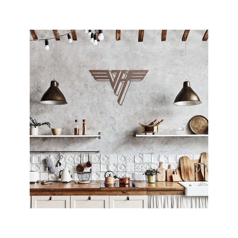 Van Halen VH Wings Logo Die-cut Metal Premium Wall Art Sign - Etsy