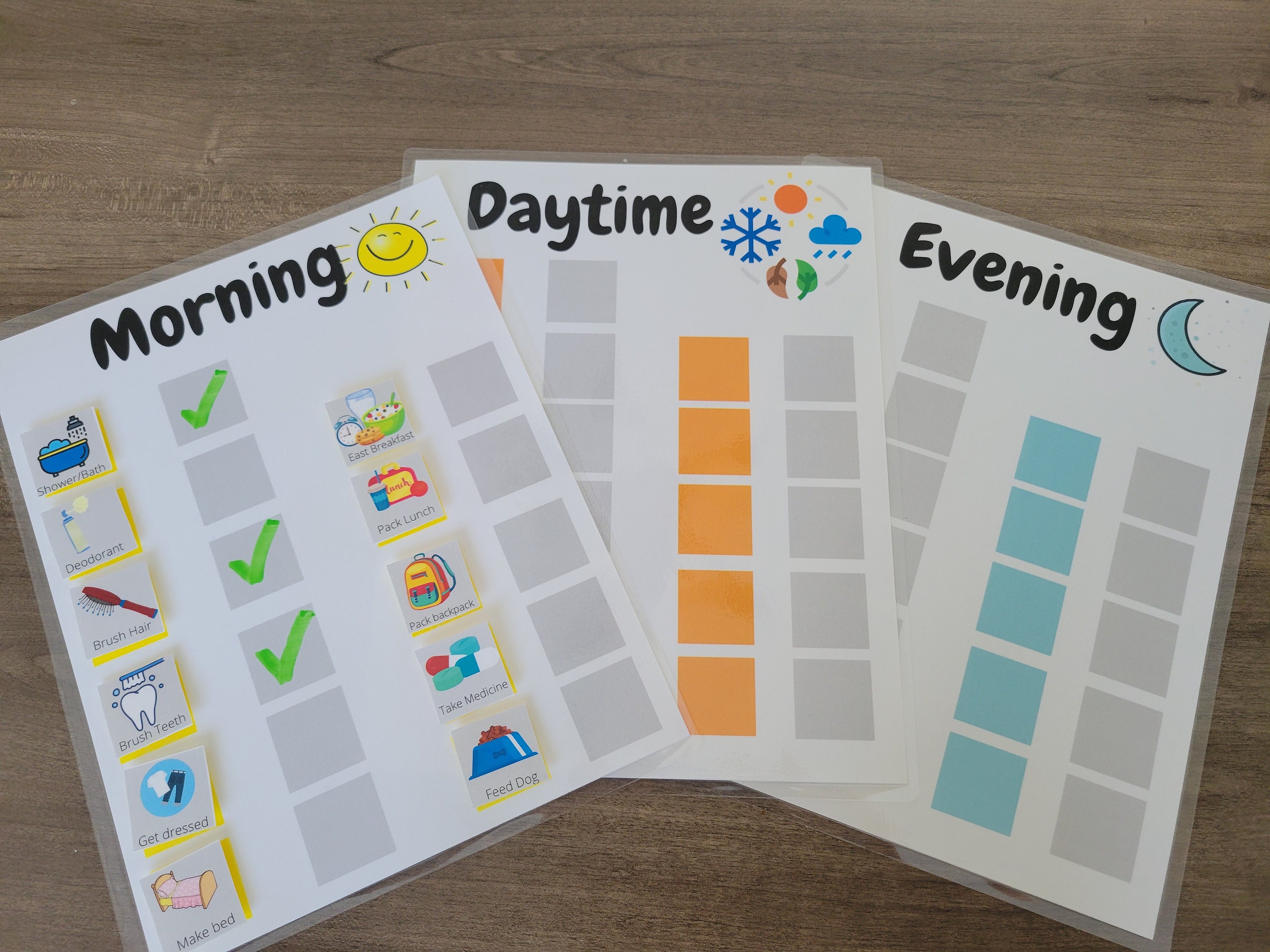 My Daily Responsibilities Printable, Chore Chart, Routine Chart ...