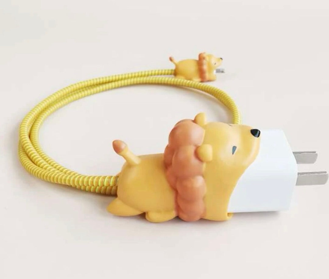 3pc Cute Animal Data Cable Protector - Etsy