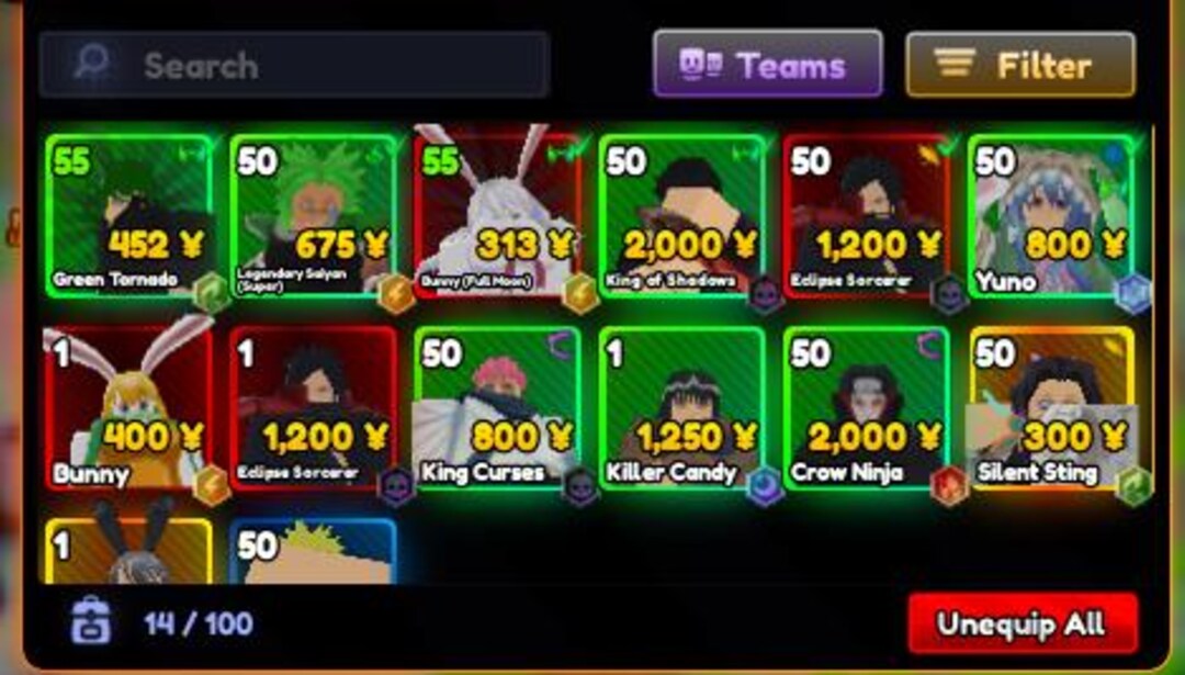Anime Rangers X 4x Seraph 1x Capitalist 1x Limited Secret 1 Secret 95 ...