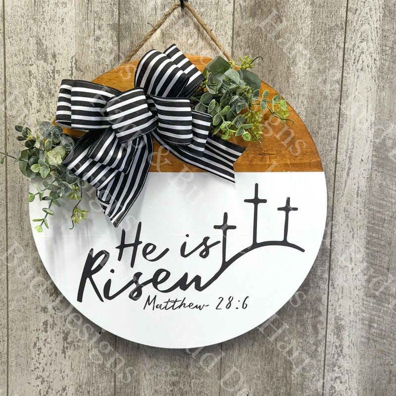 Easter Door Hanger - Etsy