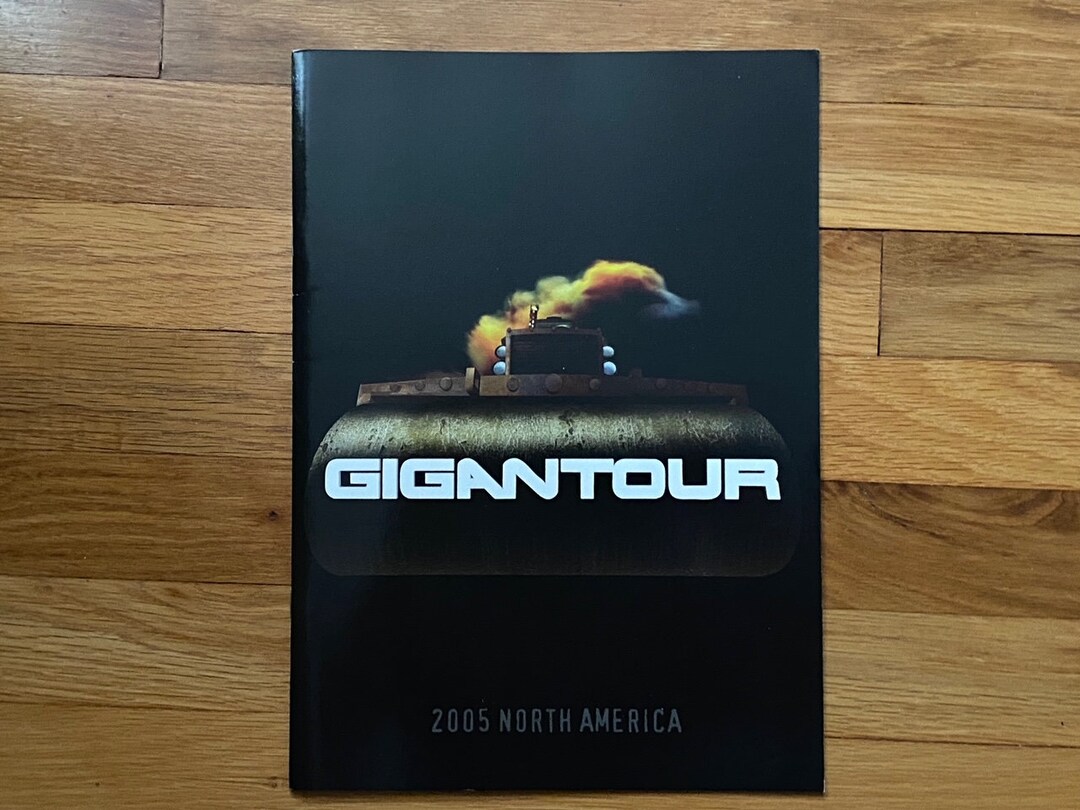 GIGANTOUR !!! Featuring : MEGADETH , Dream Theater , ANTHRAX ......... - Etsy