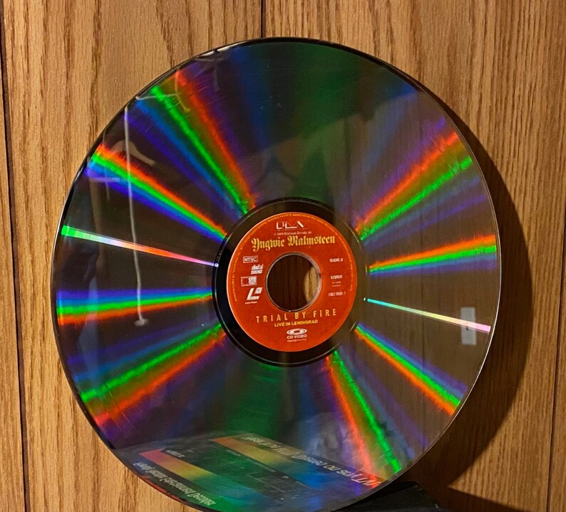 Yngwie Malmsteen - LASER DISC !! Trial by Fire : Live in Leningrad 1989 ...