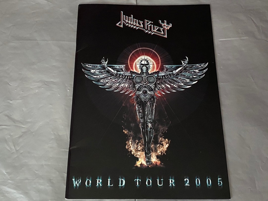 JUDAS PRIEST !! Angel of Retribution Tour - Tour Book 2005 !! - Etsy