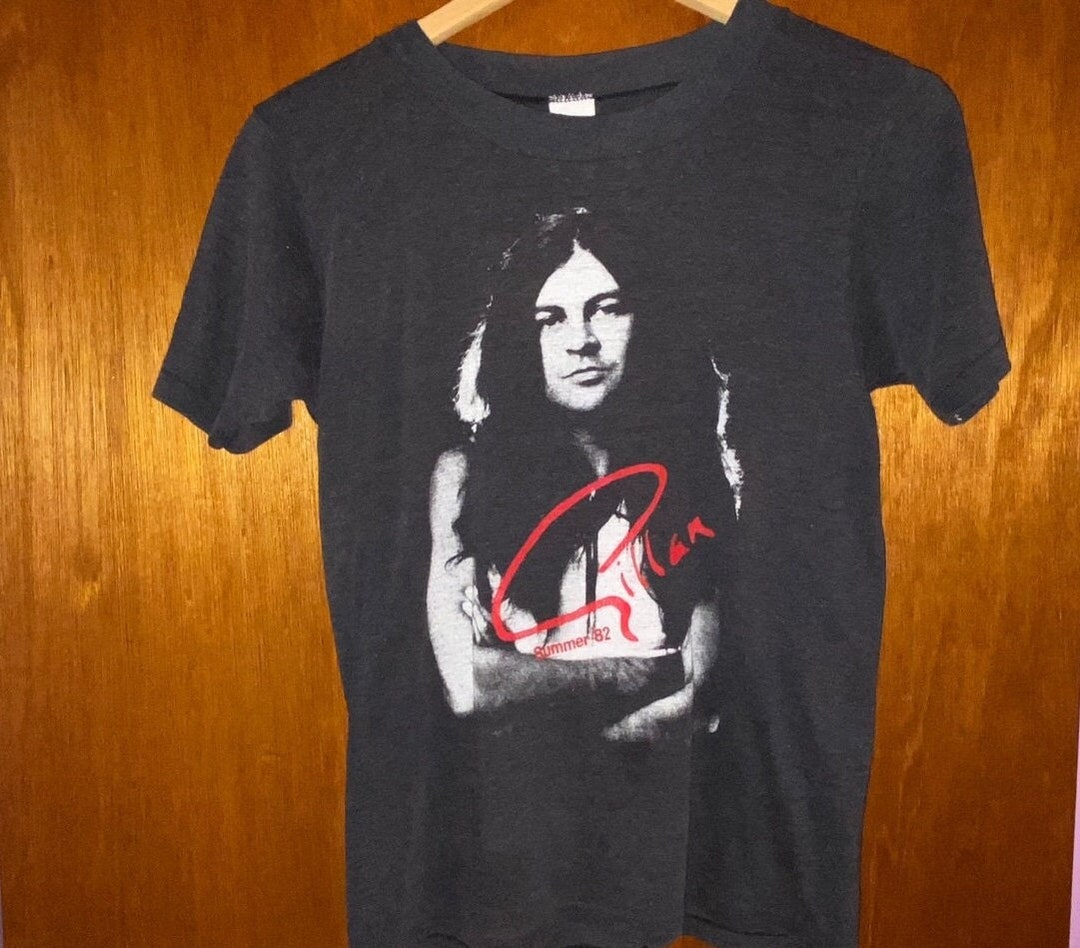 VINTAGE and RARE !! Ian Gillan Tour T-shirt From His 1982 European Tour ...