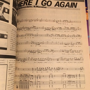 Rock Band Magazines From Japan . Player and Young Guitar 1987 ...