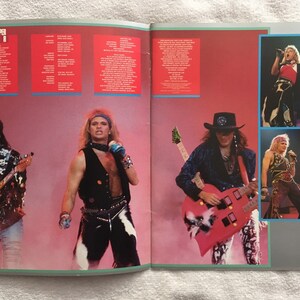 Vintage DAVID LEE ROTH Skyscraper Tour 1988 Tour Program | Etsy
