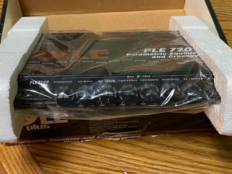 PYLE PLUS Parametric Equalizer and Crossover . NOS ( New Old Stock ...