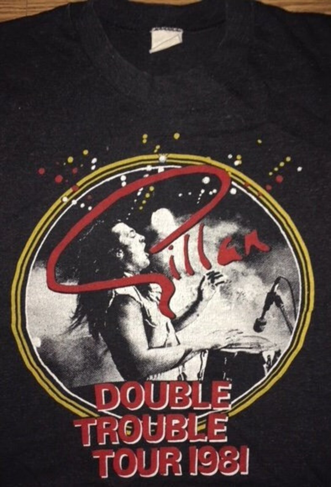 VINTAGE! IAN GILLAN Double Trouble Tour 1981 European Tour !!! - Etsy.de