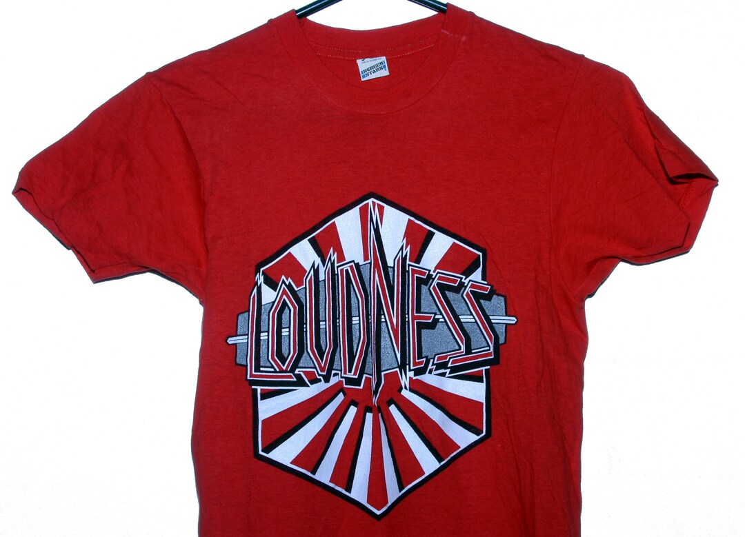 Vintage LOUDNESS concert t-shirt . Japanese metal band U.S. - Etsy.de