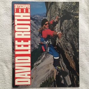 Vintage - DAVID LEE ROTH - Skyscraper Tour 1988 - Tour Program ( Tour ...