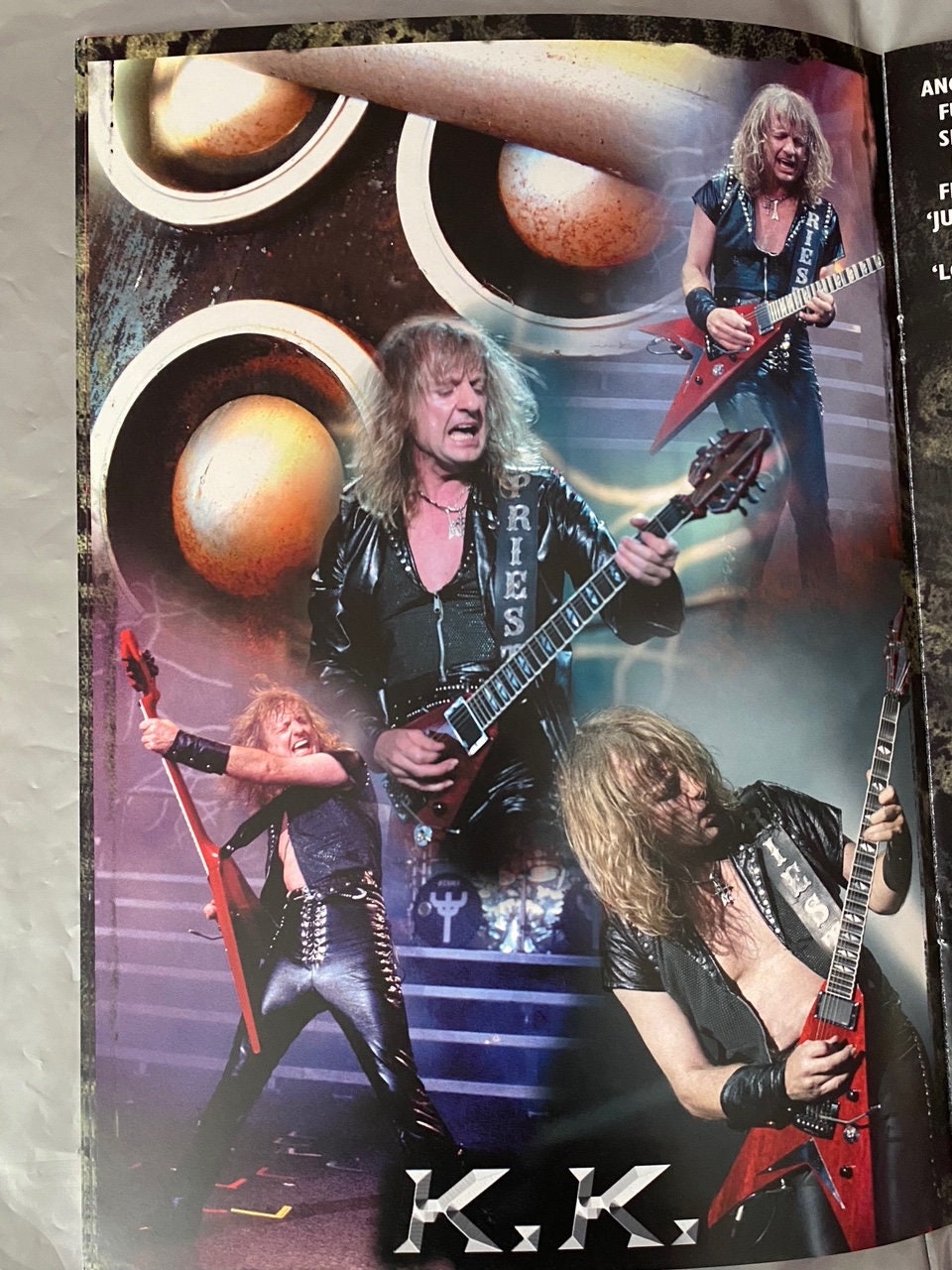 JUDAS PRIEST !! Angel of Retribution Tour - Tour Book 2005 !! - Etsy
