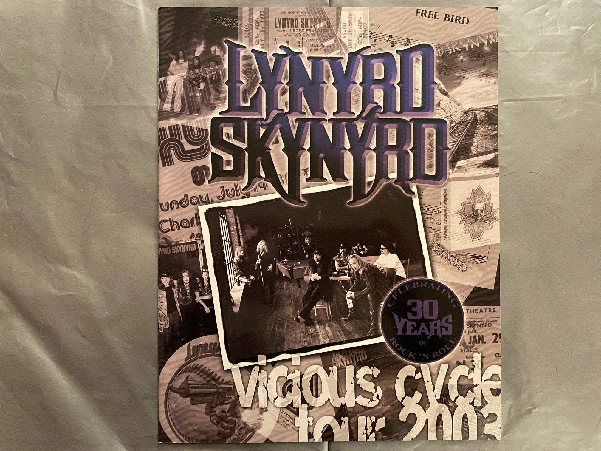 LYNYRD SKYNYRD - Vicious Cycles Tour Program . R.I.P. - Gary Rossington ...