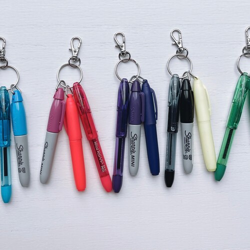 Mini Sharpie Badge Clip Nurse Jewelry Marker and - Etsy