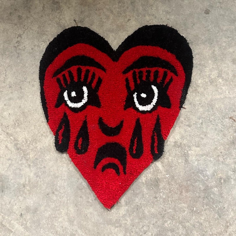 Crying Heart - Etsy