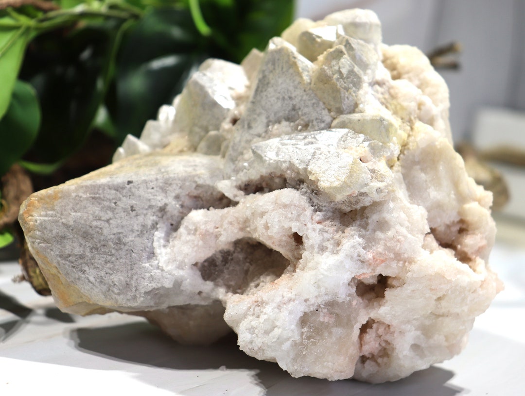 GIANT Chlorite Coated Milky Quartz Ellestial - Etsy