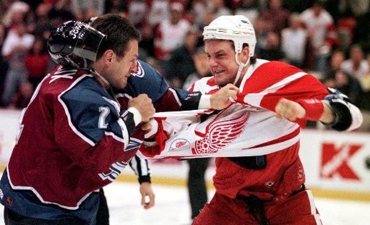 Darren Mccarty's Turtle Soup Claude Lemieux Stew Detroit Hockey T-shirt ...