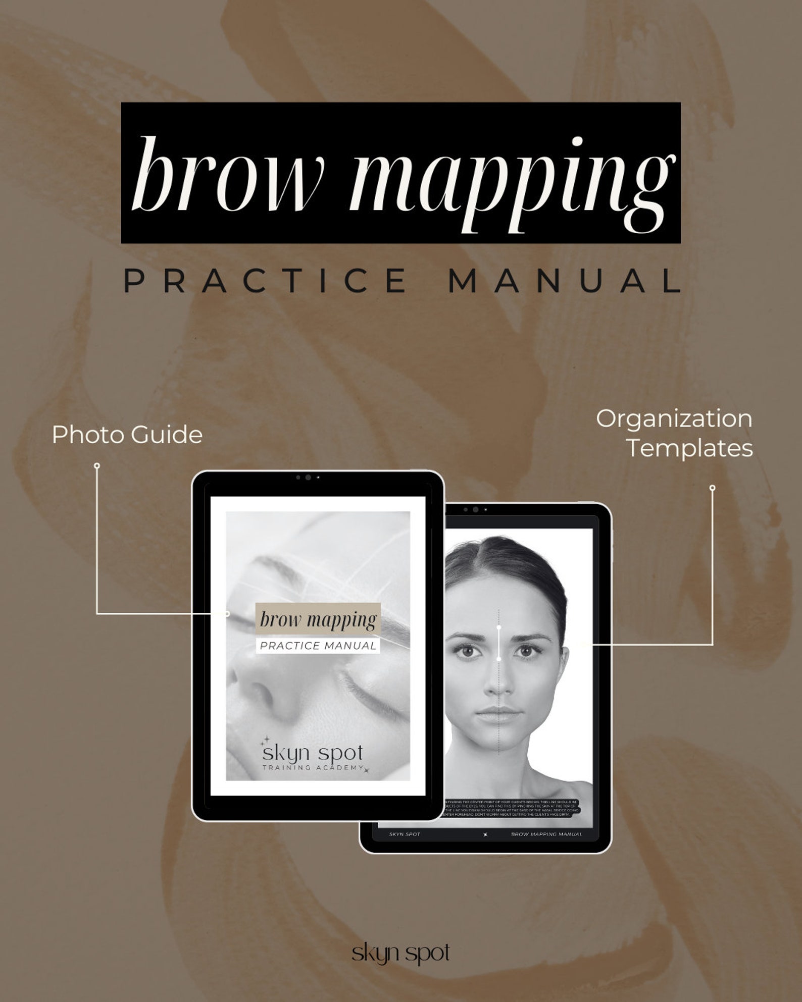 Ultimate Brow Mapping Practice Manual - Digital Download PDF Guide for ...