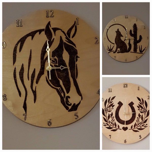 Western Clocks - Etsy