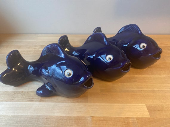 Ceramic Koi Fish Set - Etsy