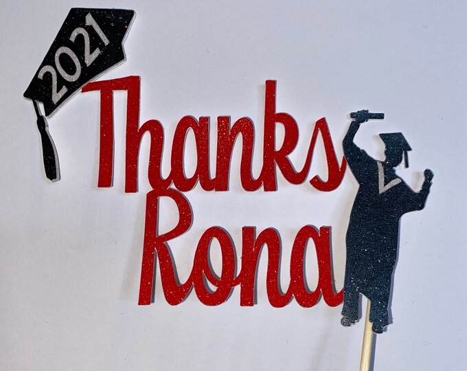 Funny Graduation Cake Topper - Etsy