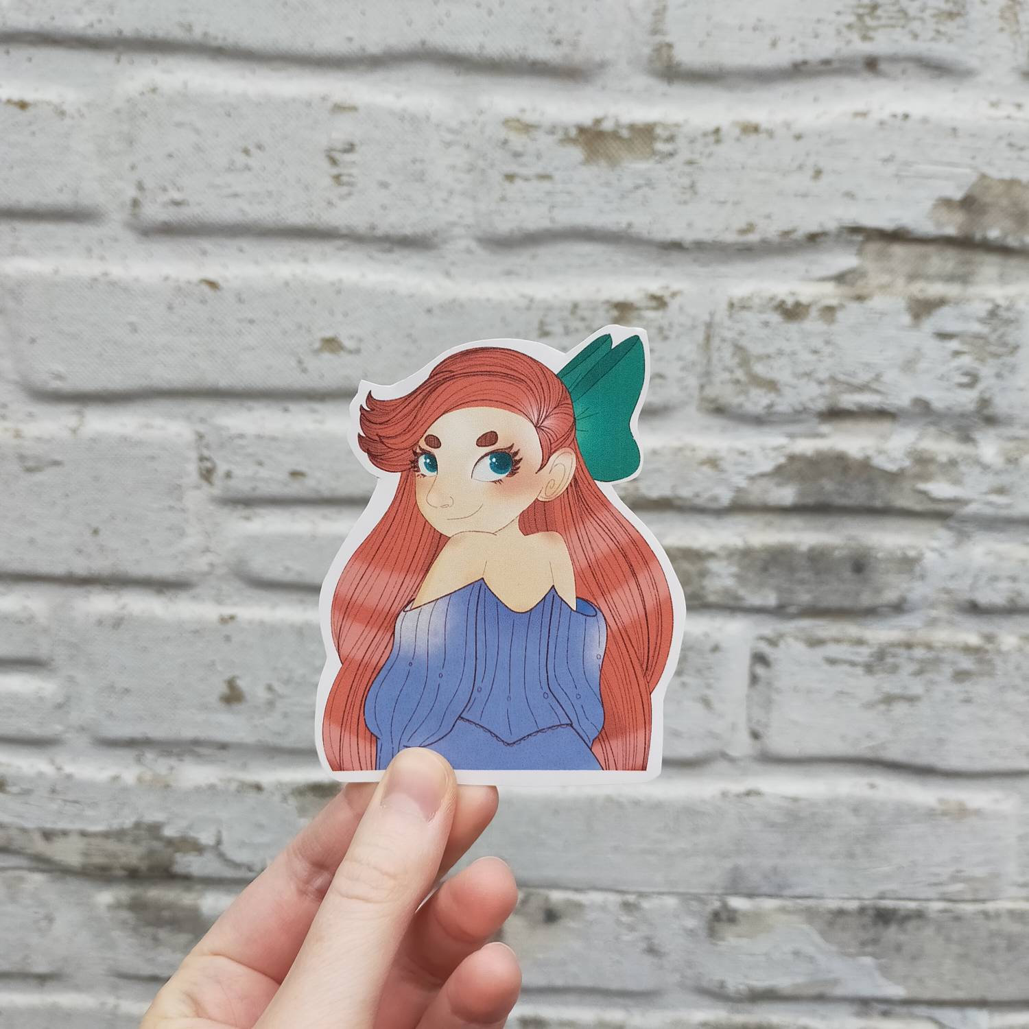 Ariel-the Little Mermaid-mermaid Sticker-ariek Sticker-disney Sticker ...