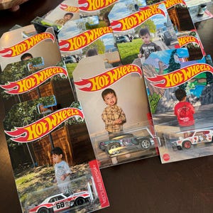 Custom Hot Wheel Cards Template - Etsy UK