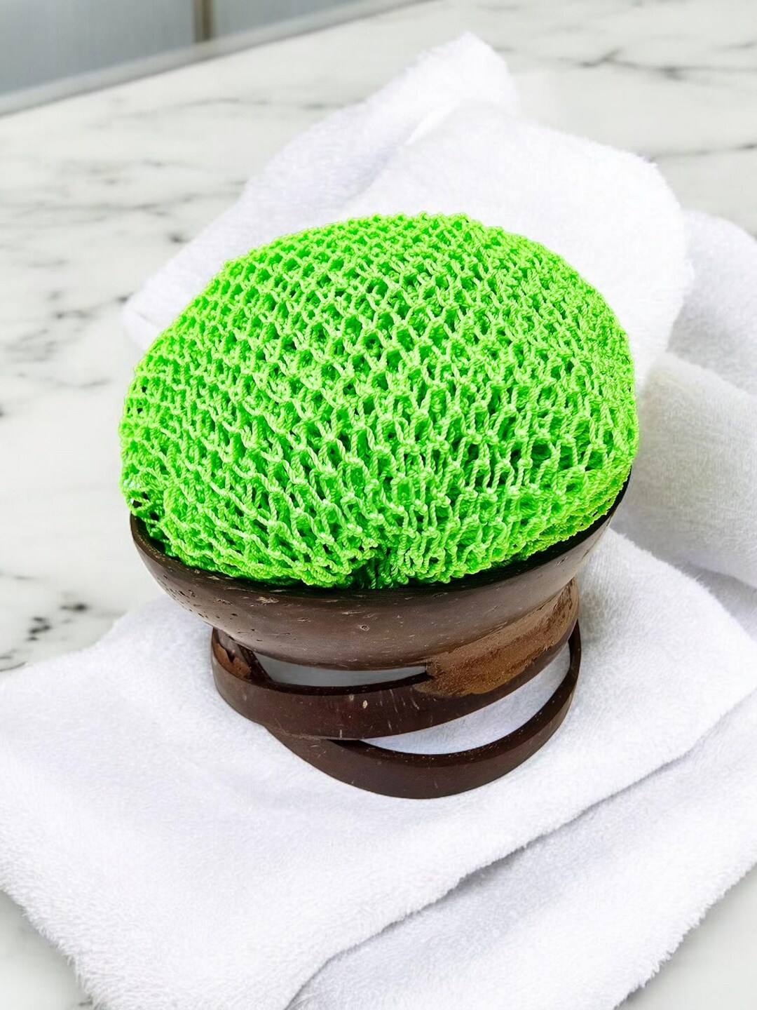 Sapow African Net Exfoliating Sponge Bath & Shower Sapo Authentic ...